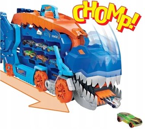 Mattel Hot Wheels City T-Rex tahač se světly a zvuky HNG50