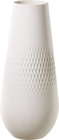 Villeroy & Boch Collier Blanc porcelánová váza Carré, 26 cm 10-1681-5515