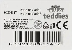 TEDDIES Stavební nakladač na setrvačník / plast / 20 cm / od 3 let