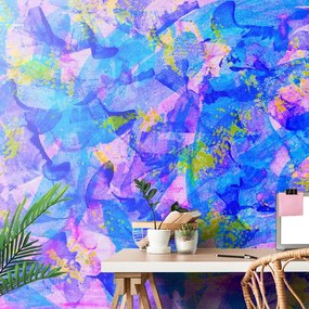 Samolepící tapeta pastelové abstraktní umění - 150x100 cm