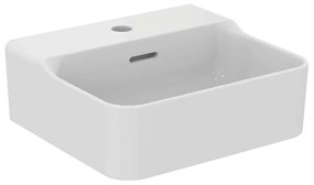 Ideal Standard Conca Ceram - Umývátko na desku 40x35 cm, s přepadem, otvor pro baterii, bílá T387601