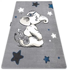 Dětský kusový koberec PETIT Slůně šedý Rozměr: 180x270 cm