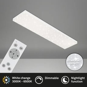 Brilo - LED Stmívatelné stropní svítidlo STARRY SKY LED/24W/230V 3000-6500K + DO