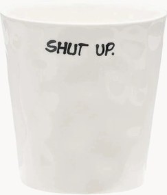 Keramický šálek na kávu Shut Up