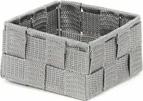 Compactor TEX - košík S šedá / Úložný organizér do zásuvky / 12 x 12 x