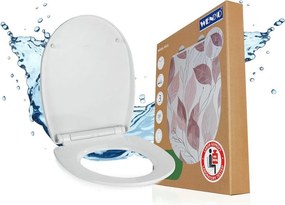 Záchodové prkénko s automatickým zavíráním 36,5 x 45 cm Pula – Wenko