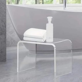 Botník luxusní, lavice na boty, akryl, transparentní, NoBi LUXURY