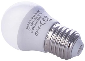 LED žárovka E27 teplá 3000k 7w 560 lm