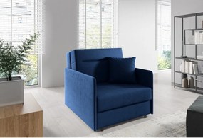 Eka Pohovka AMERYKANKA 172, 90 cm Barva látky: Černá (Kronos 07)