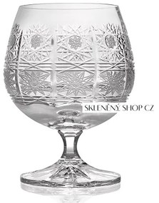 Aurum Crystal broušené sklenice na koňak 250 ml 6 ks