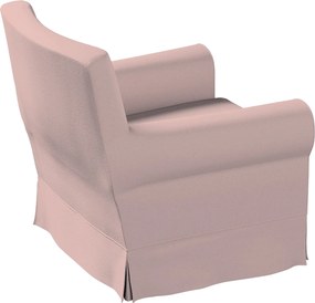 Potah na křeslo IKEA Ektorp Jennylund barva růžová látka pletený vzor