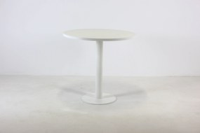 Stůl konferenční, Techo, 80 pr., v.72,5cm, bílá/bílá, kruh