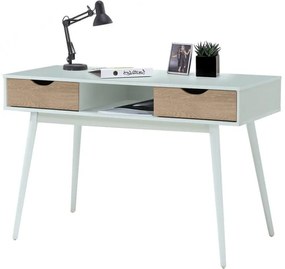 Danish style Pracovní stůl Lenie, 120 cm, bílá