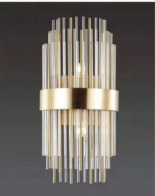 Luxusní nástěnná lampa CAMELIA GOLD