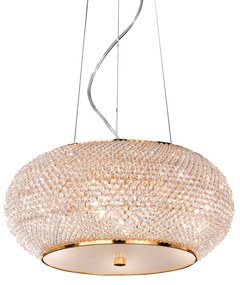 Závěsné svítidlo Ideal lux 082172 PASHA SP6 ORO 6xE14 40W Závěsná svítidla