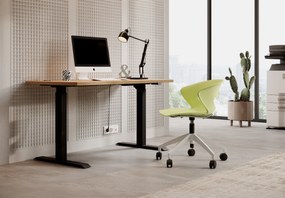 ADRK Furniture Nastavitelné psací stůl MALLO DE-MAL-G