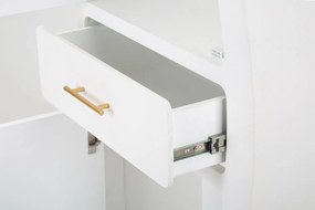 Designová komoda Raghnall 60 cm bílá