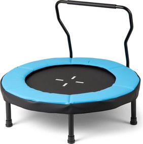 Costway Ø102 cm dětská trampolína s odnímatelnou rukojetí mini trampolína do 100