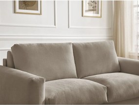 Taupe pohovka na každodenní spaní/rozkládací 200 cm Cocoone – Bobochic Paris