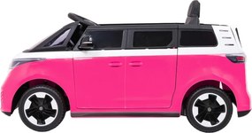 Elektrické autíčko Volkswagen ID BUZZ růžové