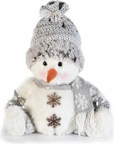 Sněhulák s čepicí 31 cm
