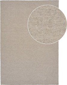 Taupe koberec s příměsí vlny 160x230 cm Nila – House Nordic