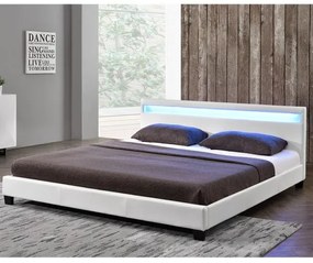 InternetovaZahrada - Čalouněná postel Paris140 x 200 cm bílá