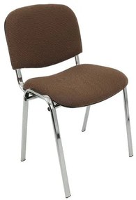 Konferenční židle ISO CHROM C24 - hnědo/béžová