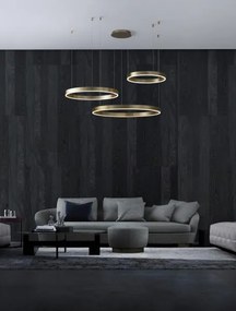 LED lustr Motif zlatá