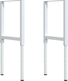 Pracovní stůl 80 x 60 x (71,5–98) cm masivní dubové dřevo 3309716