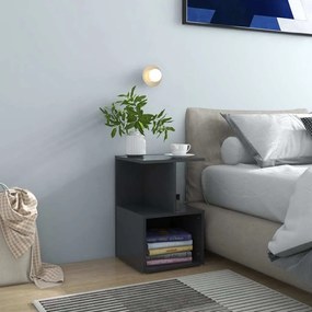 vidaXL Noční stolek 35 x 35 x 55 cm kompozitní dřevo [806346] Barva: Černá