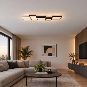 BRILAGI - LED Stropní svítidlo SHIFT LED/42W/230V 4000K 47,5x122 cm černá