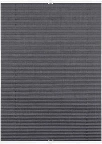 Lichtblick Plissee Klemmfix, bez vrtání, napnuté, od 45 x 130 cm (šedá, 80 x 210 cm)