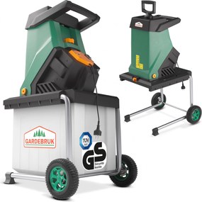 Drtič větví 3100W se sběrnou nádobou 50L