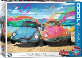 EUROGRAPHICS Puzzle Beetle Love / 1000 dílků / 68 x 48 cm