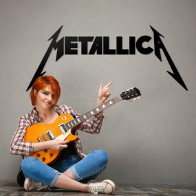 DUBLEZ | Dřevěný obraz - Logo METALLICA