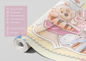 Dětská vliesová fototapeta na zed' Medvídek Pú Přátelství, Disney | 155 x 110 cm | DFTDNM 5265