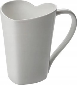 Alessi – Porcelánový hrnek Srdce 300 ml Bílý