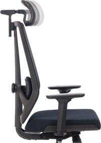 Sego Ergonomická kancelářská židle GRENY černá