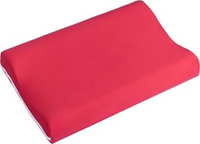 Bellatex Polštář anatomický 45x30 cm Jersey Červená