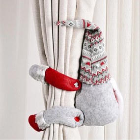 Flamenco Mystique Vánoční skřítek Father Christmas Vánoční skřítek se suchým zipem 38 cm norský vzor KSN24