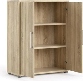 Skříň Modulo 89 x 40 x 113 cm, dveře dřevo, dub sonoma