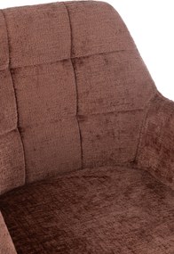 Hnědá jídelní židle Louna - 56*58*85 cm