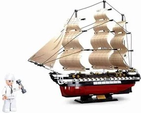 Sluban Model Bricks M38-B0836 Fregata USS Constitution válečná loď /LE