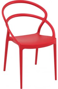 SIESTA Plastová židle PIA HODNOTY - barva plastu Siesta bílá   8697443551774