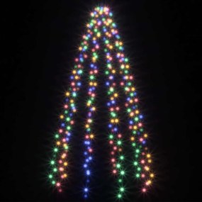 Světelná síť na vánoční stromek 300 barevných LED diod 300 cm 328891