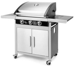 Fieldmann - Plynový gril 3x hořák matný chrom 41012389