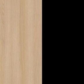 Polohovací pracovní stůl s deskou v dubovém dekoru 80x160 cm Lissabon – Germania