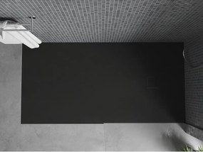 Mexen Bert, SMC obdélníková sprchová vanička 180 x 90 cm, černá, 4K709018