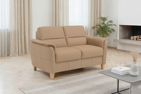 XXXLutz DVOUMÍSTNÁ POHOVKA, cappuccino, pravá kůže Sit & More - Pohovky - 0001440332B1